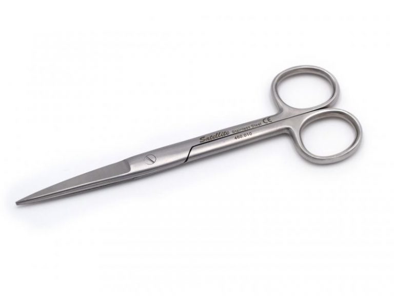 CISEAUX POINTUS DROITS, 14 CM — J-Medical